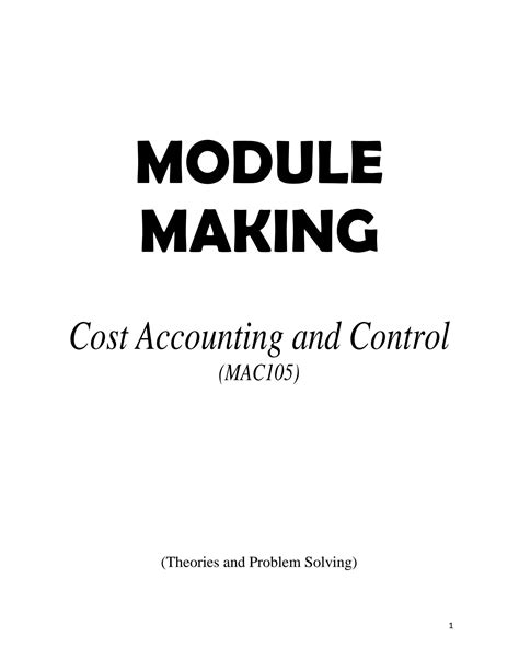 Image result for Cost Control Accounting Questions