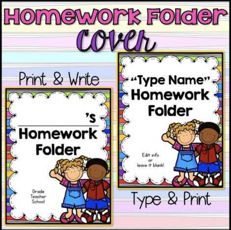 Image result for Homework Folder
