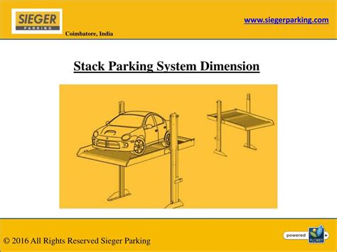 Image result for Stack Parking Dimensions