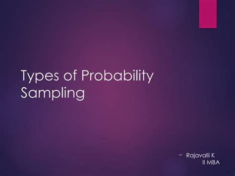 Image result for Probability Sampling Pros and Cons