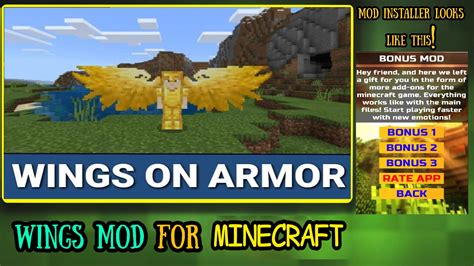 Image result for Wing Mod Minecraft PE