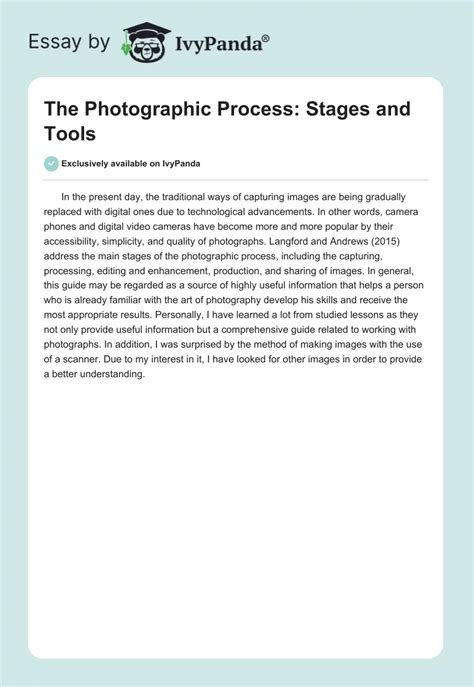 Image result for Development of Photographic Process Camera