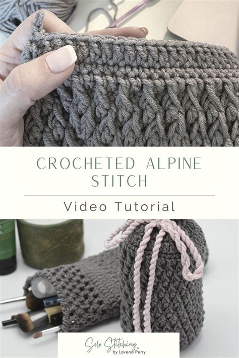 Image result for Alpine Stitch Tutorial