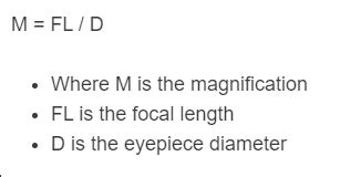 Telescope Magnification Calculator - Calculator Academy