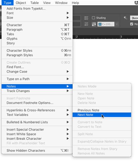 Image result for How to Insert Note in InDesign