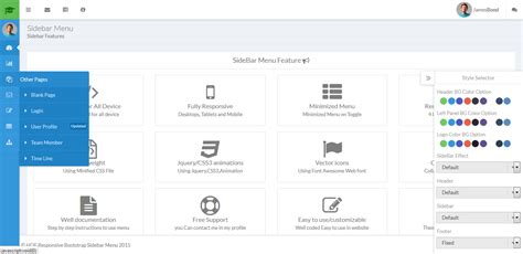 Image result for Sidebar Style