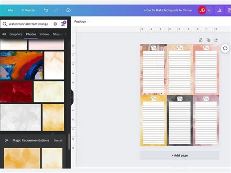 Image result for Design a Notepad Using Cancva Free
