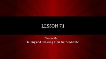 Image result for Saxon Math Course 3 Lesson 71