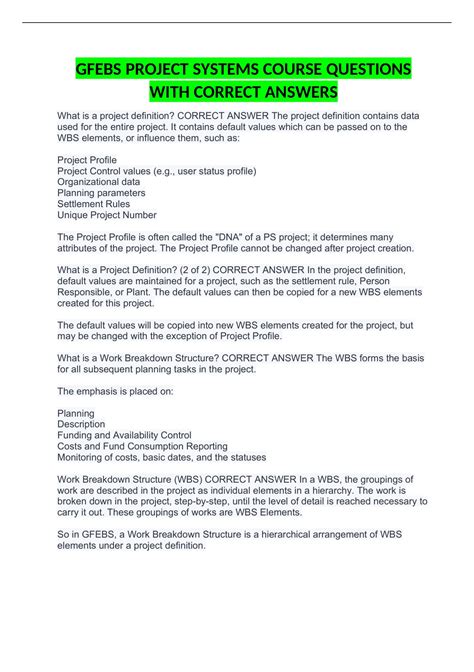 Image result for Project Systems Process GFEBS