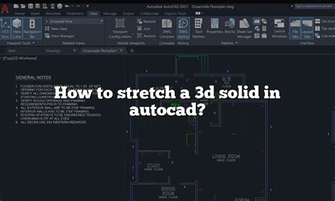 Image result for How to Stretch Object AutoCAD