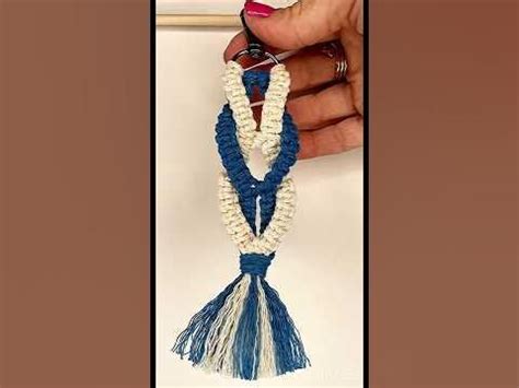 Image result for Mini Macrame Keychain Tutorial