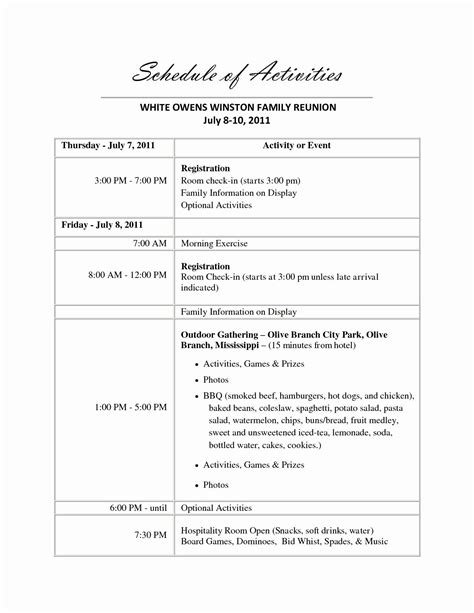 Image result for Sample Family Reunion Program Script