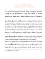 Image result for Naive Bayes Classifier Example for a Text Classification Problem