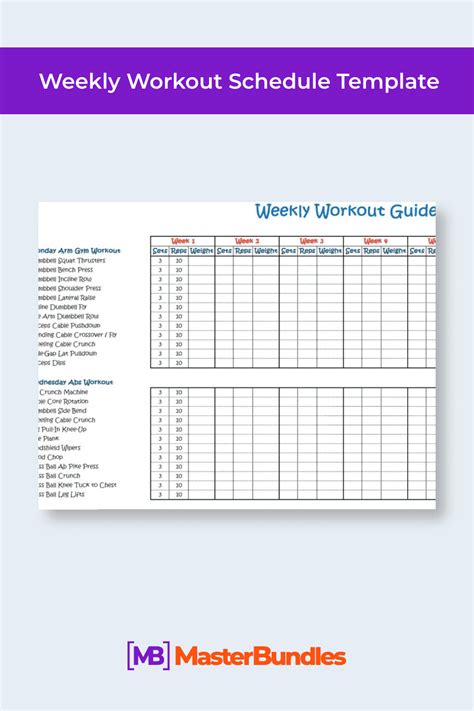 Image result for Exercise Template