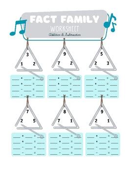 Image result for Triangle Instrument Worksheet
