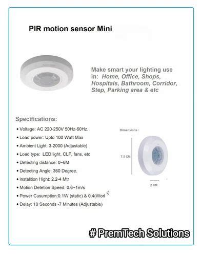 Image result for Mini PIR Motion Sensor