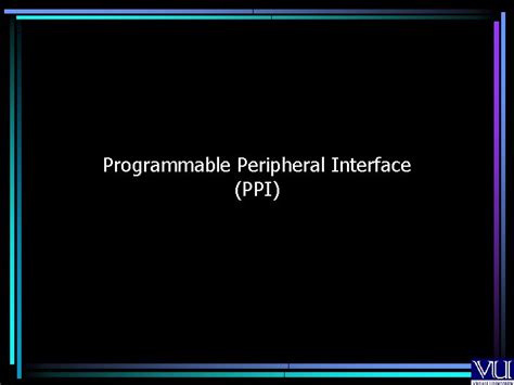 Image result for Parallel Peripheral Interface