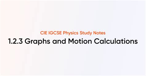 Image result for Motion Graphs Physics IGCSE