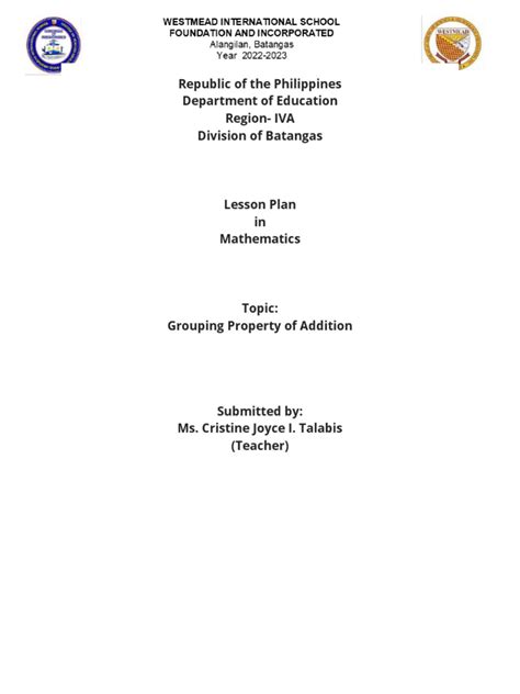 Image result for Addition Lesson Plan