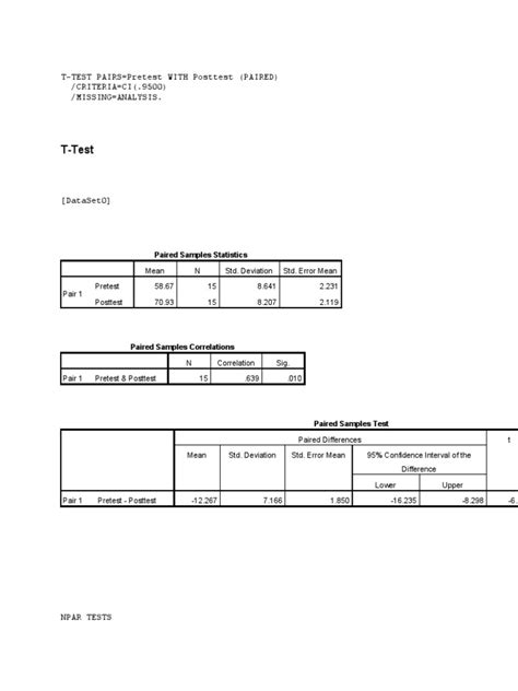 Image result for Using Excel for Pre Test and Post Test Analysis