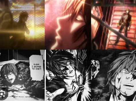 Image result for Death Note Light Death Reaction