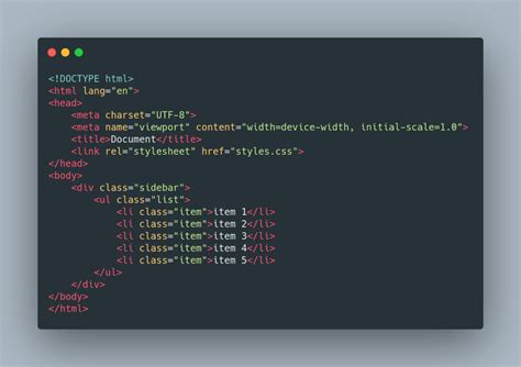 Image result for How to Make a Sidebar HTML