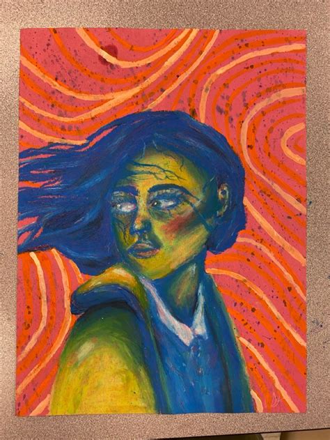 Image result for Portrait Tutorial in Oil Pastels