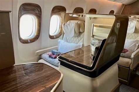 Image result for Inside Emirates Plane First Class