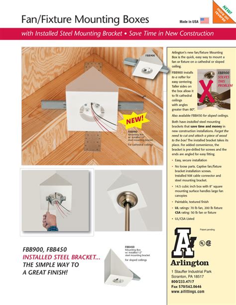 Image result for Ceiling Fan Mounting Box