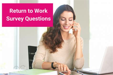 Image result for Return to Work Program Survey Template