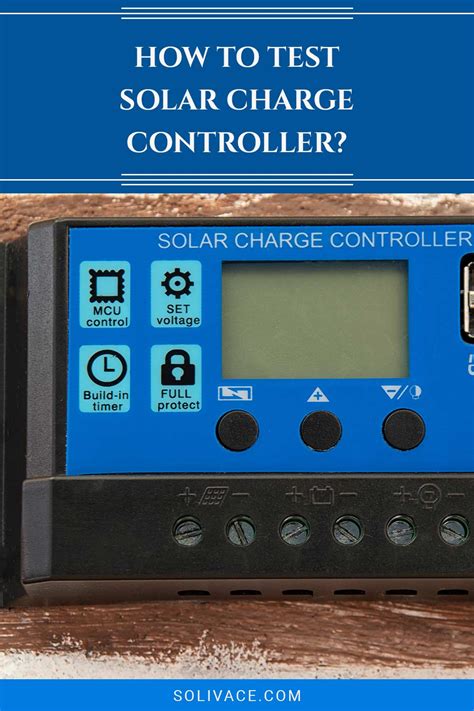 Image result for How to Test a Solar Charge Controller