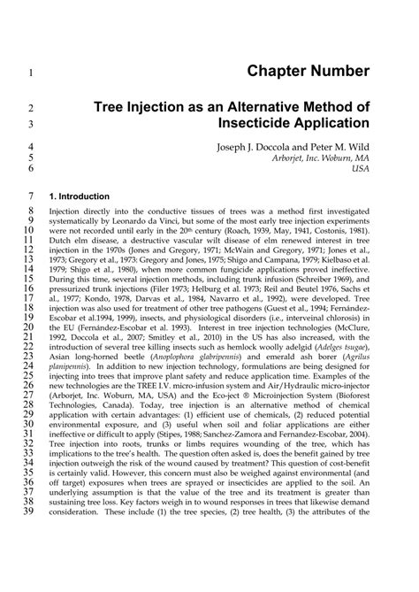 Image result for Injecting Trees with Insecticide