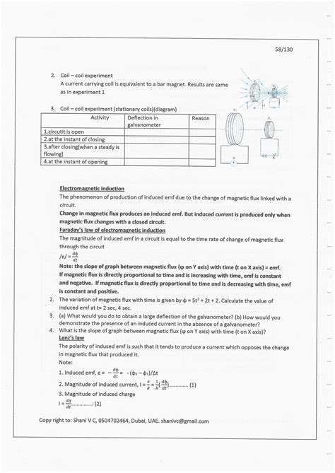 Image result for EMI Chapter Class 12Jee Short Notes