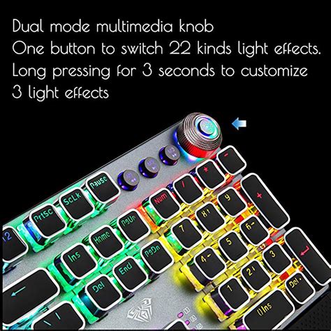 Gaming Keyboard Mechanical Keyboard Blue Switch Wi... – Grandado