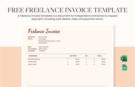 Image result for Freelance Invoice Example