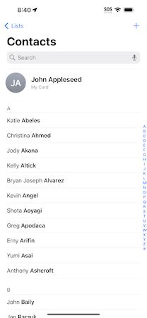 Image result for Apple Contacts Tutorial