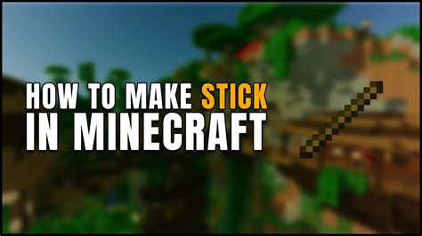 Image result for Stick Crafting Recipe Java