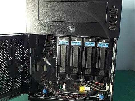 Image result for HP Microserver N40L Disassembly