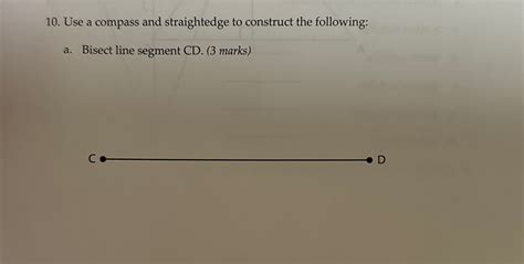 Image result for Bisect Line Segment Compass