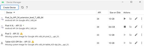 Image result for Android Device Manager Error Visual Studio