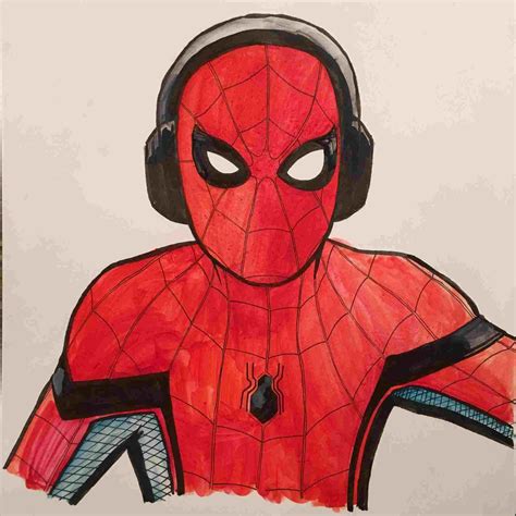 Image result for Drawing Tutorial for Spider-Man Image