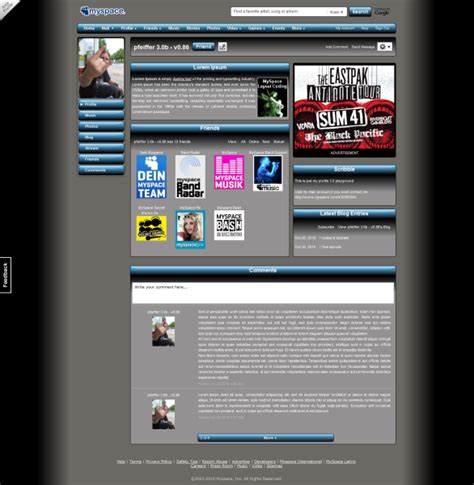 Image result for How to Make a Myspace Layout