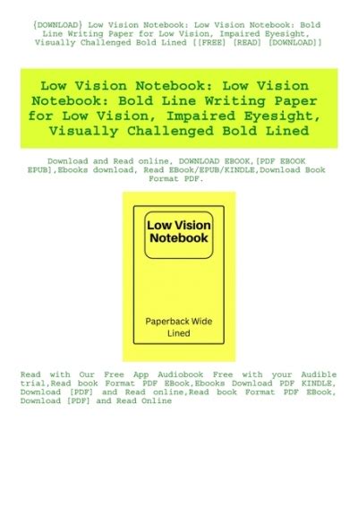 Image result for Low Vision Writing Paper