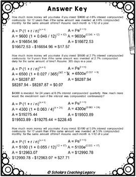 Image result for Compound Interest Word Problems Using Compound Forum Als
