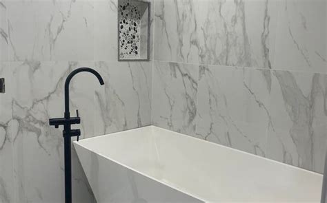 Large Format Porcelain Tile Installation by Tile Work Shop in Charlotte ...