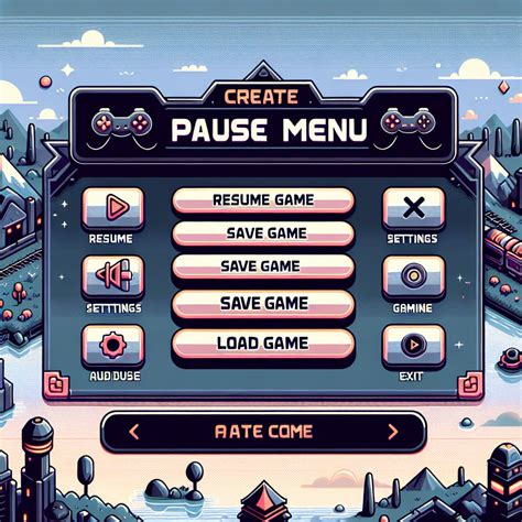 Image result for Pause Menu GUI
