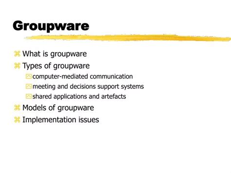 Image result for Groupware System Example