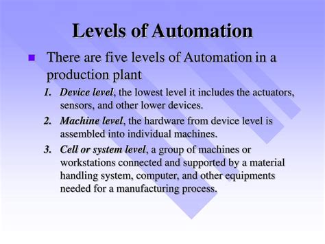 Image result for Level of Automation PDF