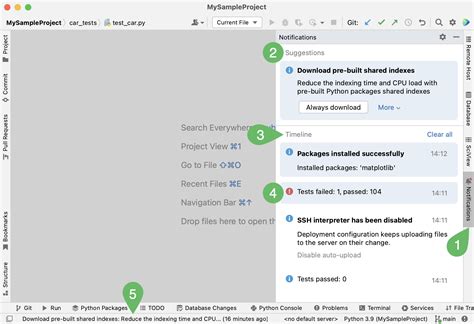 Image result for PyCharm Message Window